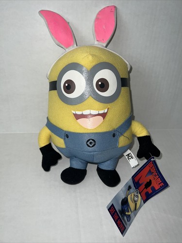Despicable Me Minions Plush Doll Dave Easter Bunny Ears 12” | eBay