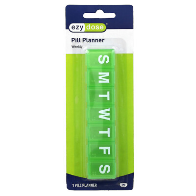 Weekly Classic Pill Planner, Medium, 1 Count | eBay