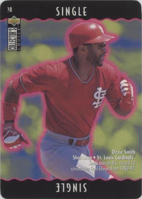 1996 Upper Deck Collector's Choice - You Make the Play Ozzie Smith #38 ...