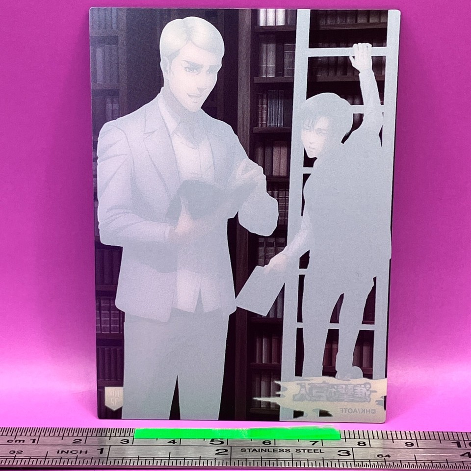 Levi Ackerman Erwin Smith 32 Attack on Titan Wafer Card AOT TCG ...