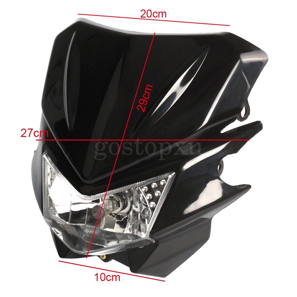 Universal Streetfighter Headlight Generic Universal Motorcycle Enduro