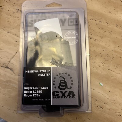 CYA Supply IWB With Clip RT HAND draw Holster (Carbon Fiber Blk ) Ruger ...