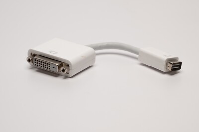 Apple Mini DVI to DVI Adapter (M9321G/B) - White | eBay