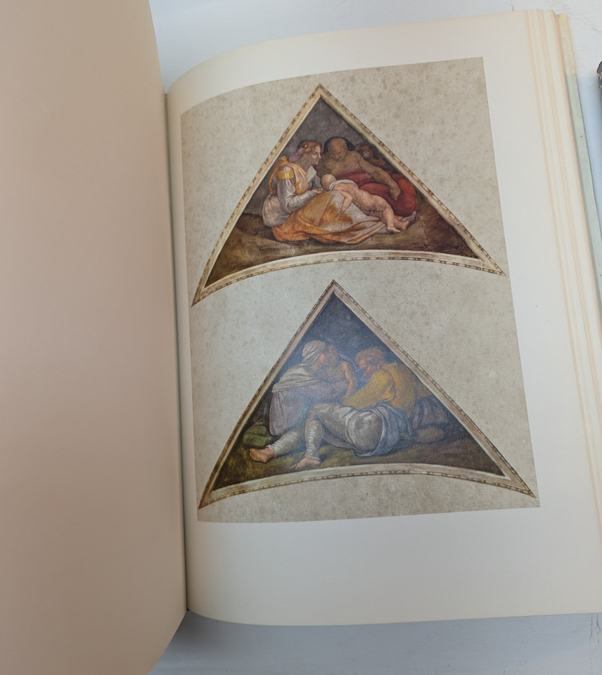 LOT OF 2 Painting Books Featuring Michelangelo The Painter Hardcover ...