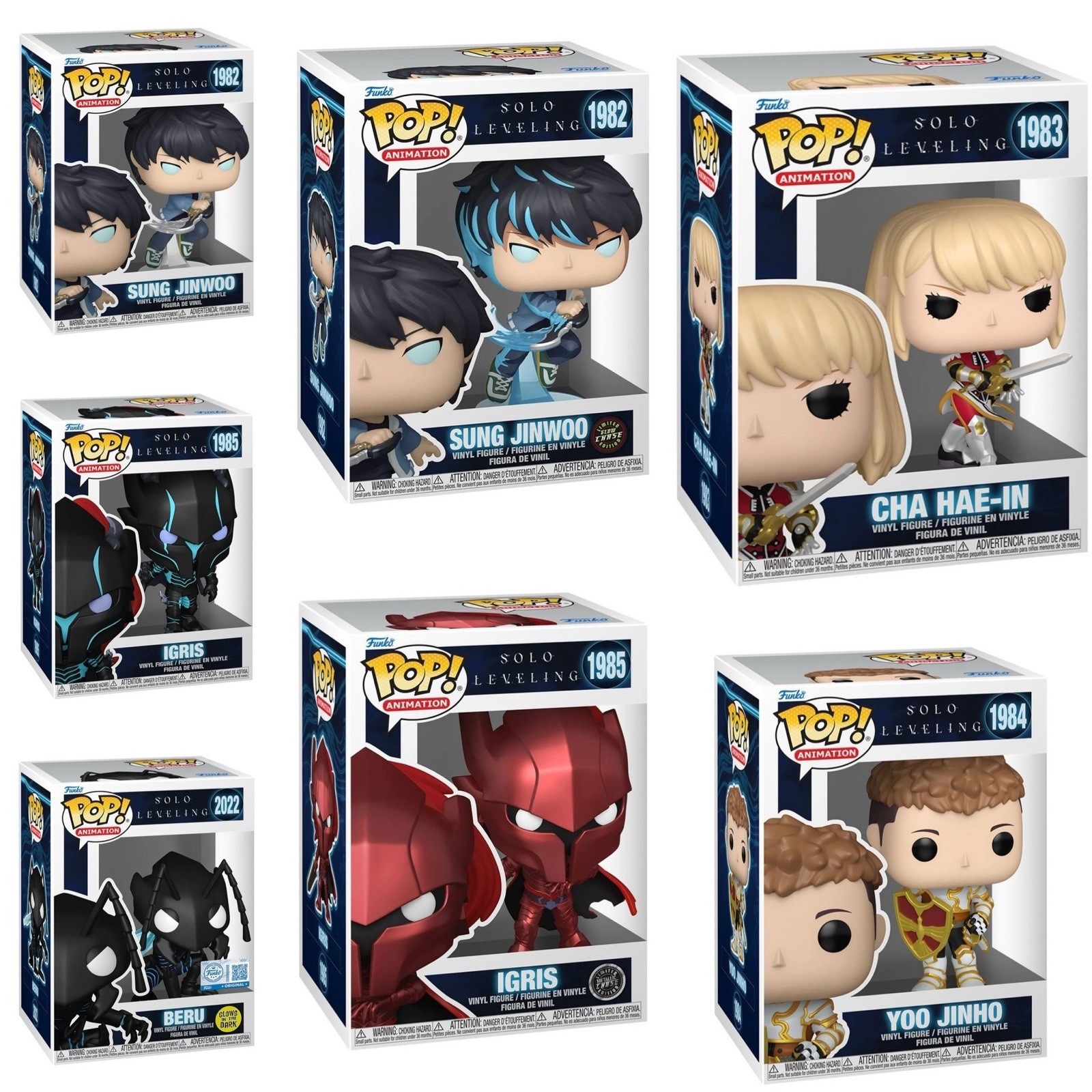 Solo Leveling Funko Pop! Vinyl Figure Wave 1 Final Sale Presale W ...