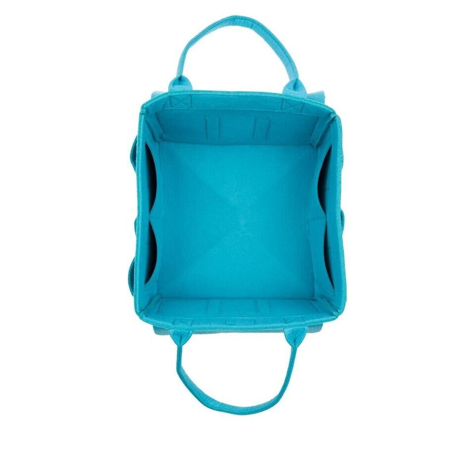 Diamond Press Storage Cubby Caddy Teal Brand New Organizer | eBay