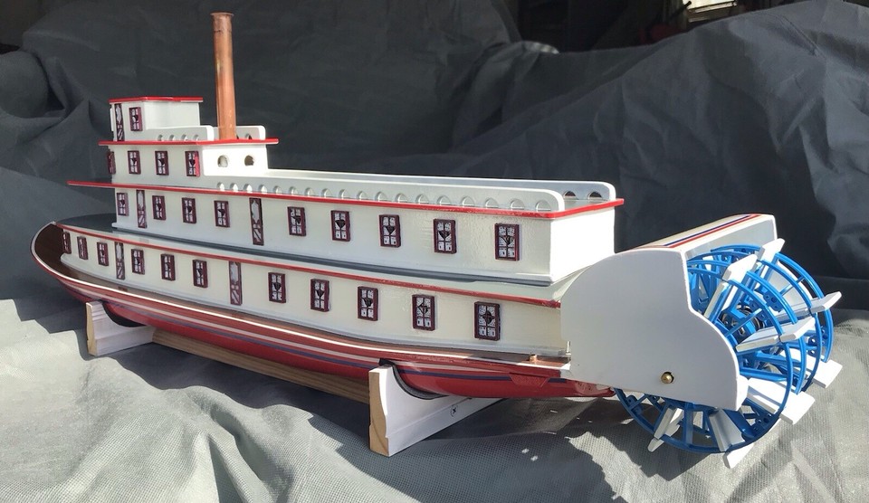 Model Stern Wheel Boat | eBay