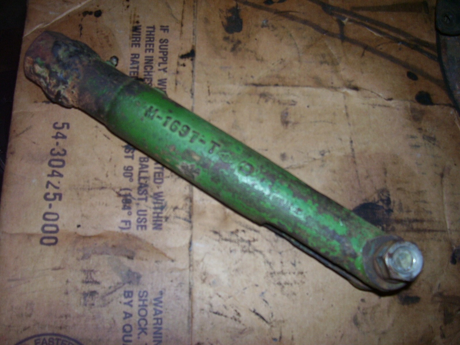 VINTAGE JOHN DEERE 2010 RU TRACTOR -RH -3 POINT LOWER LINK-GOOD THREADS ...