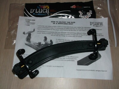 805232198729 D'Luca Musical Instruments Violin or Viola Shoulder Rest ...