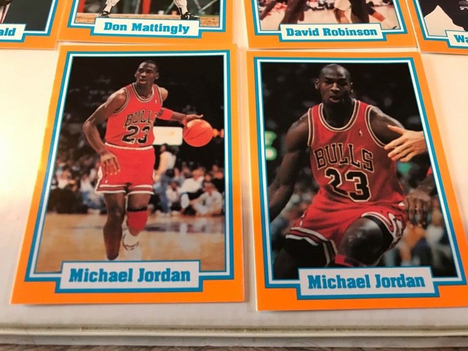 Rare complete set 1989-90 sport stars Premier 10 Cards Michael Jordan ...