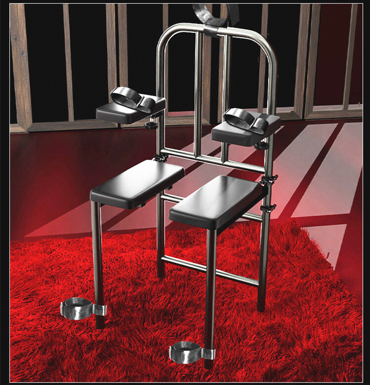 Adjustable BDSM Bondage Chair w/Restraints|Heavy Duty Adult Love Chair ...