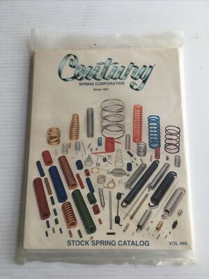 Vintage Century Spring Corp Catalog Vol 65 NEW! Unopened! | eBay