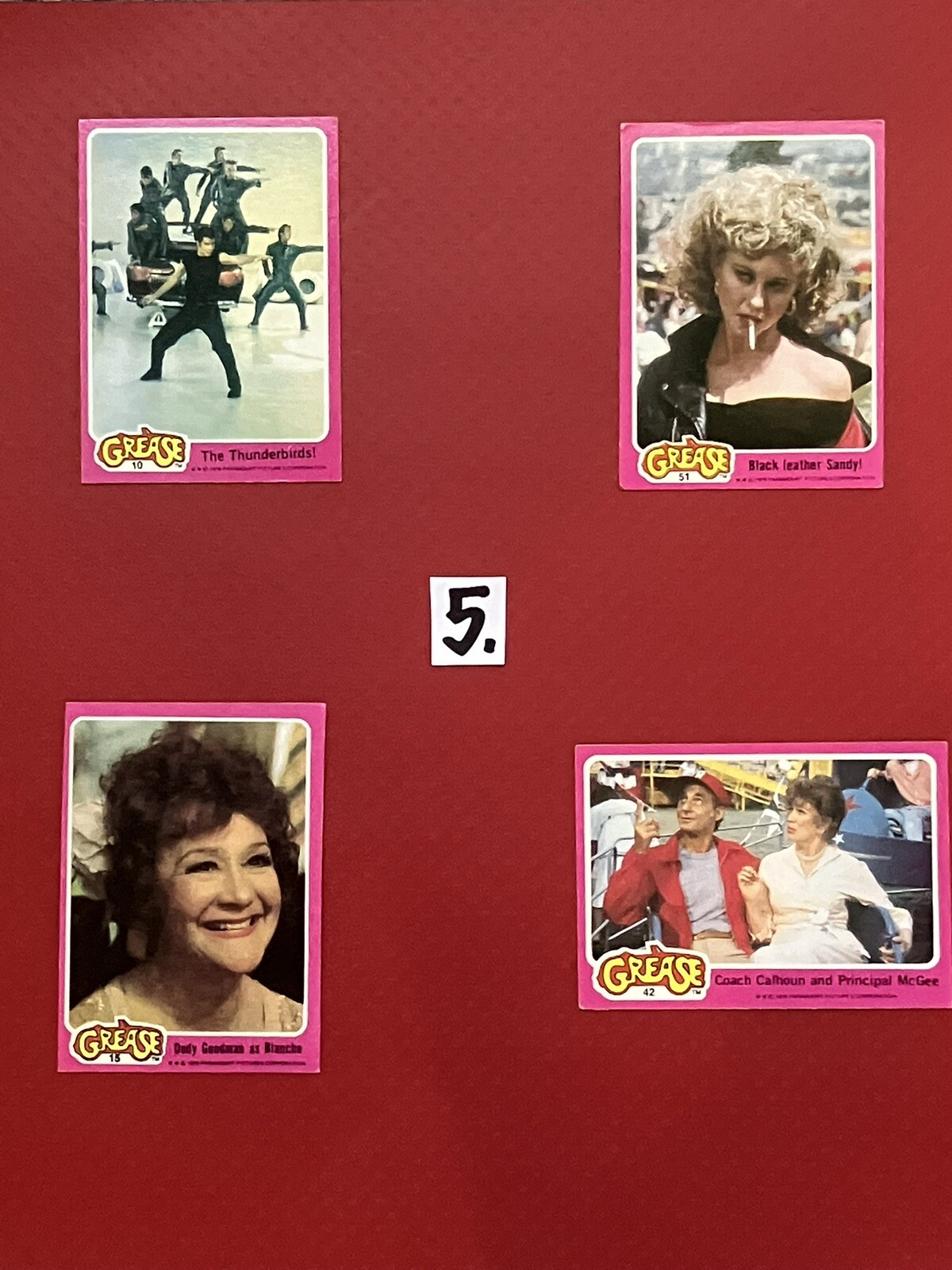 GREASE Card Sets! See Details For Discount Pricing. | eBay