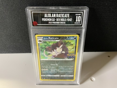 Alolan Raticate 042/078 Pokémon GO Reverse Holo for sale online | eBay