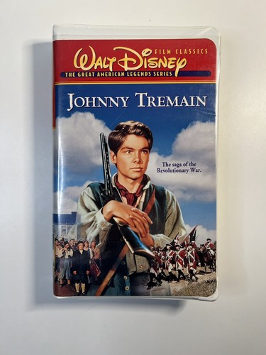 Johnny Tremain VHS (clamshell) Hal Stalmaster; Disney Great Amer ...