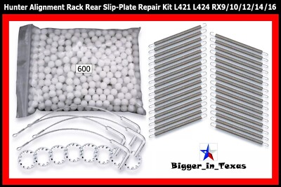 Hunter Alignment Rack Rear Slip-Plate Repair Kit Lifts L421 L424 RX9/10 ...