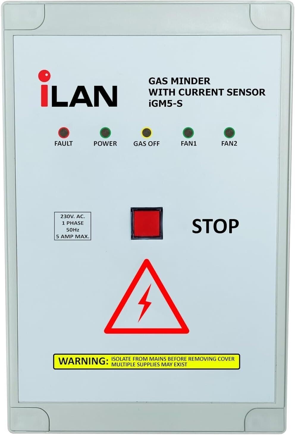 iLAN Gas Interlock System with Built-in Fan Current Sensors 1"Gas ...