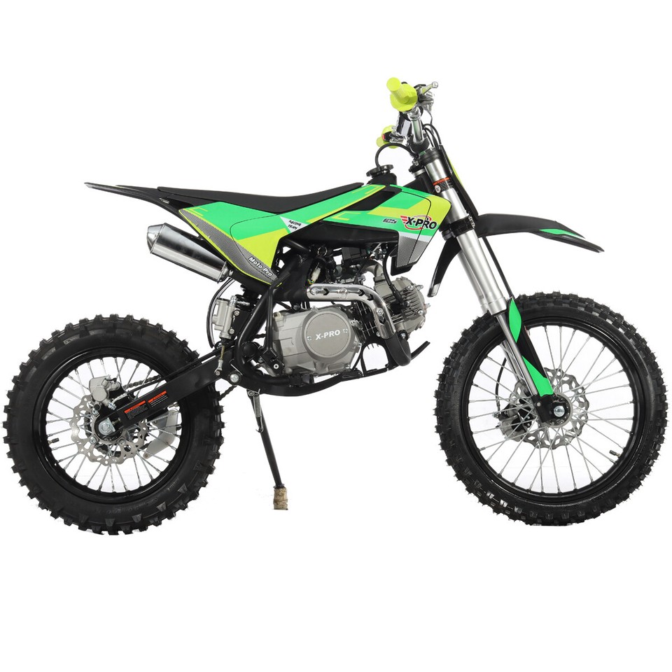 X-PRO X9 125cc Dirt Bike Pit Bike 4 Stroke Gas Powered Off Road Kick ...