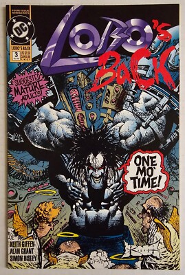 LOBO'S BACK #3 --- SIMON BISLEY / SAM KEITH! DC! 1992! | eBay