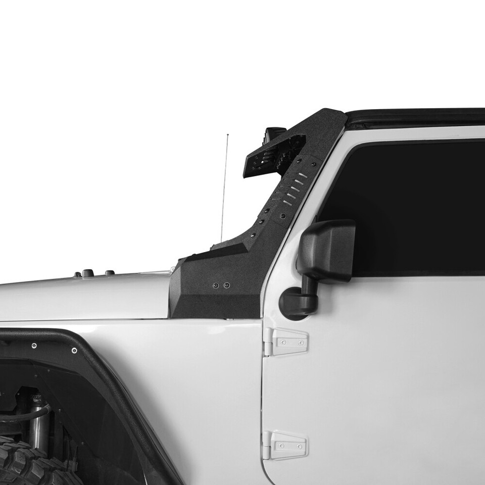 STEEL WINDSHIELD A-PILLAR FRAME COVER GUARD FOR JEEP WRANGLER 1997-2024 ...