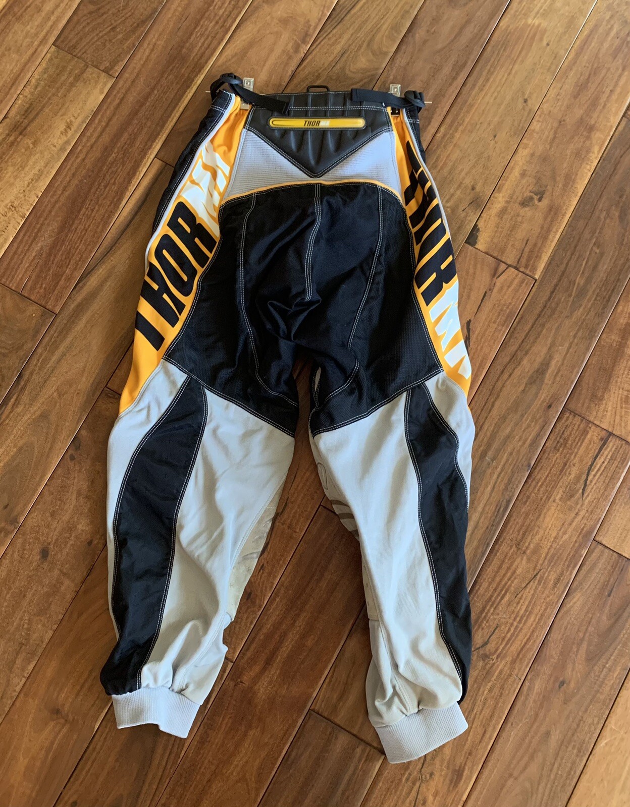 Thor Youth Size 30 Motocross Dirt Bike Riding Pants Black/Yellow Style ...