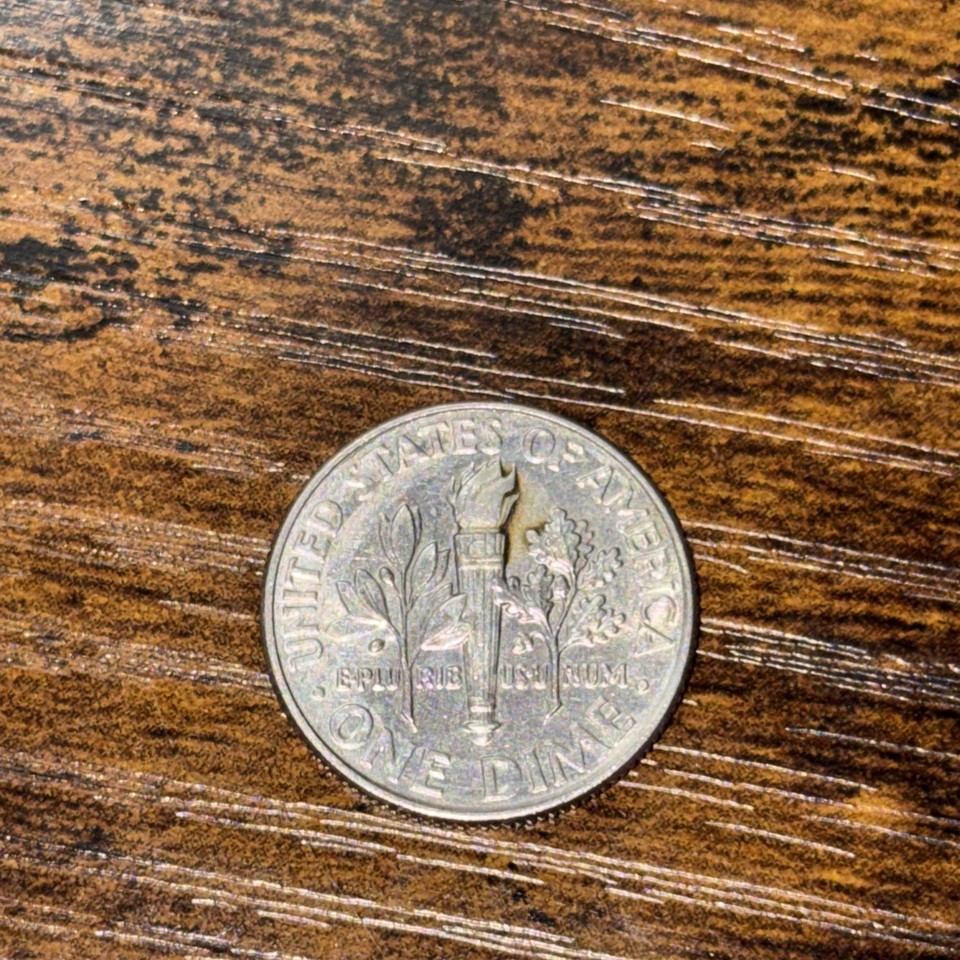 2020P Dime Missing Partial Clad Layer Circulated Error Coin | eBay