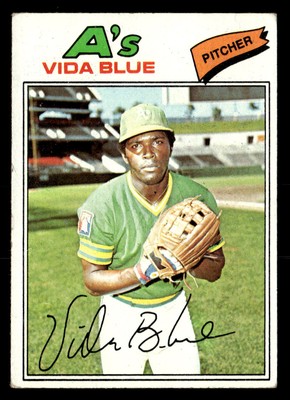 1977 Topps #230 Vida Blue *Low Grade* | eBay