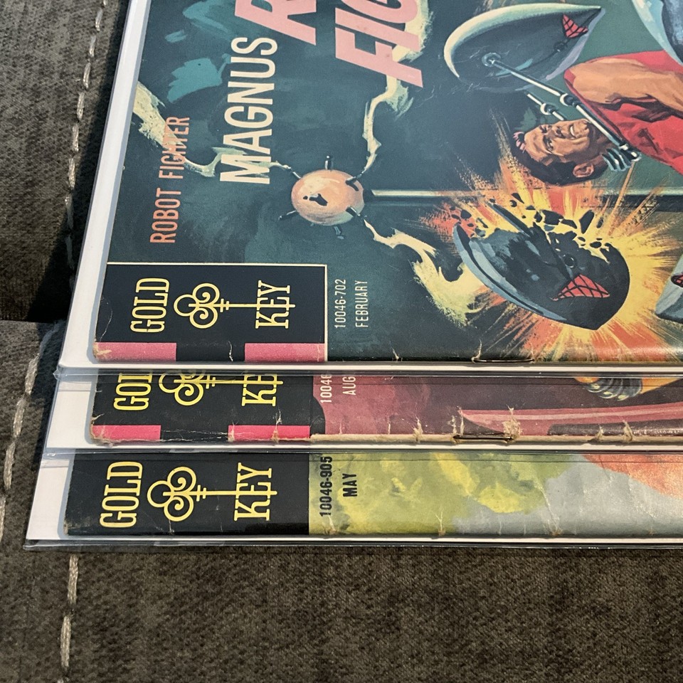 Magnus Robot Fighter 4000 A.D. #s 17,23,26 Gold Key | eBay