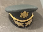 ARMY FIELD GRADE SERVICE CAP, GREEN FROM BERNARD SIZE 6 7/8 | eBay