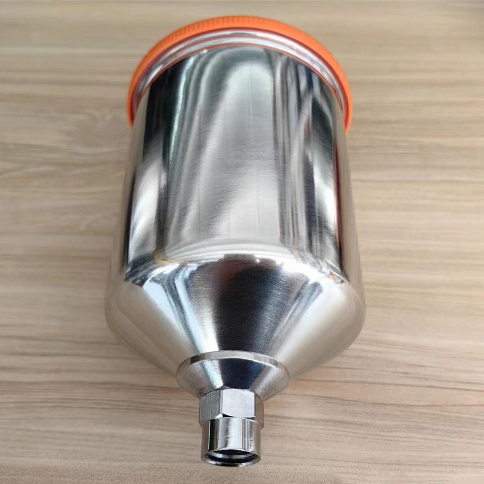 Car Paint Spray Pot Universal 600ml Aluminium Cup Spray Pot Cup with ...