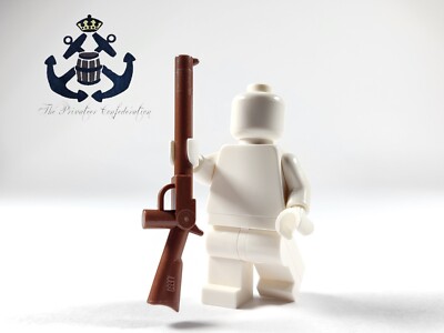 LEGO 2011 Minifigure Weapon Gun Rifle Reddish Brown 30141 For Army ...