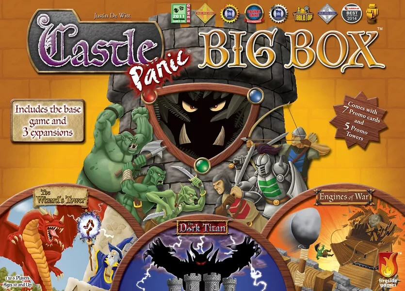Castle Panic Big Box Game - 1st Edition - Lightly Played | eBay
