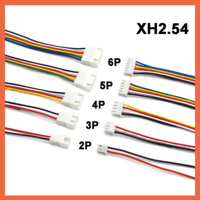 XH2.54 2/3/4/5/6-Pin Male Female, 2.54mm Pin Spacer Micro Connector ...