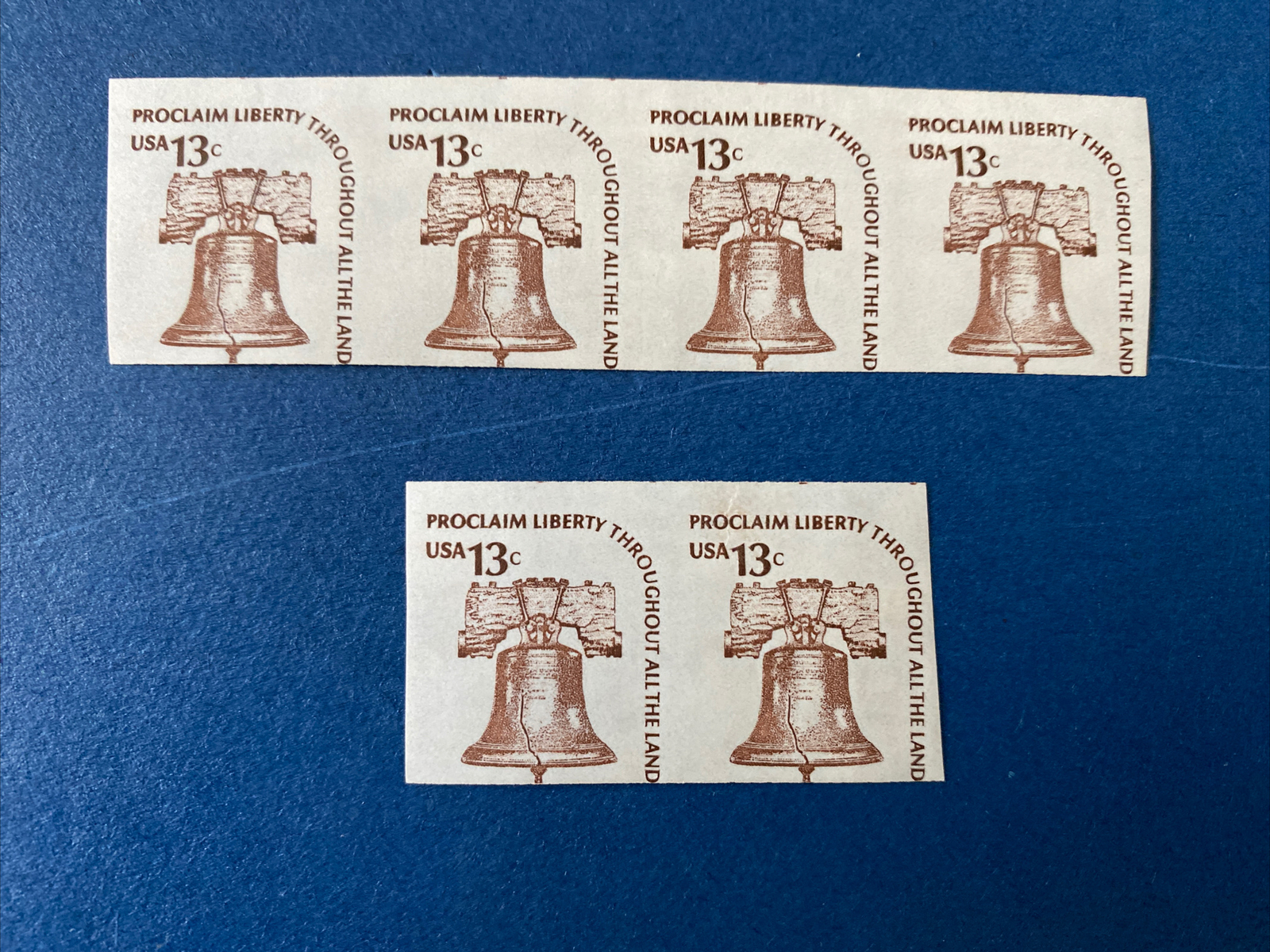 US Stamps - SC# 1618 - EFO - Missing Perf - Strip Of 4 & 2 - MNH - SCV ...
