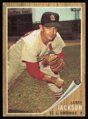 1962 Topps #83 Larry Jackson St. Louis Cardinals | eBay