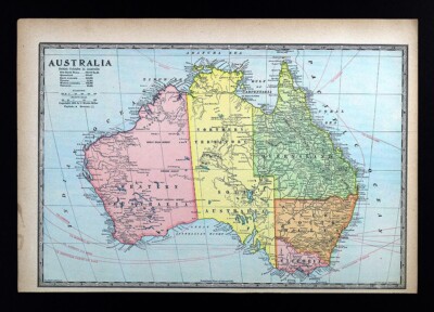 Pre-1900 - Map Authentic 1899