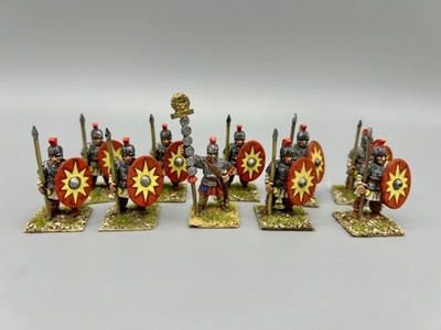 28mm Late Romans Crusader Miniatures Metal Fully Painted And Based | eBay