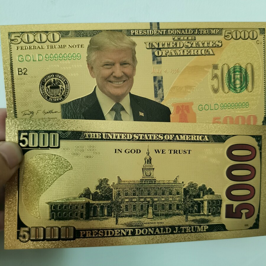 5 Thousand Dollar Paper Money Guaranty | The World Of Paper Money Will