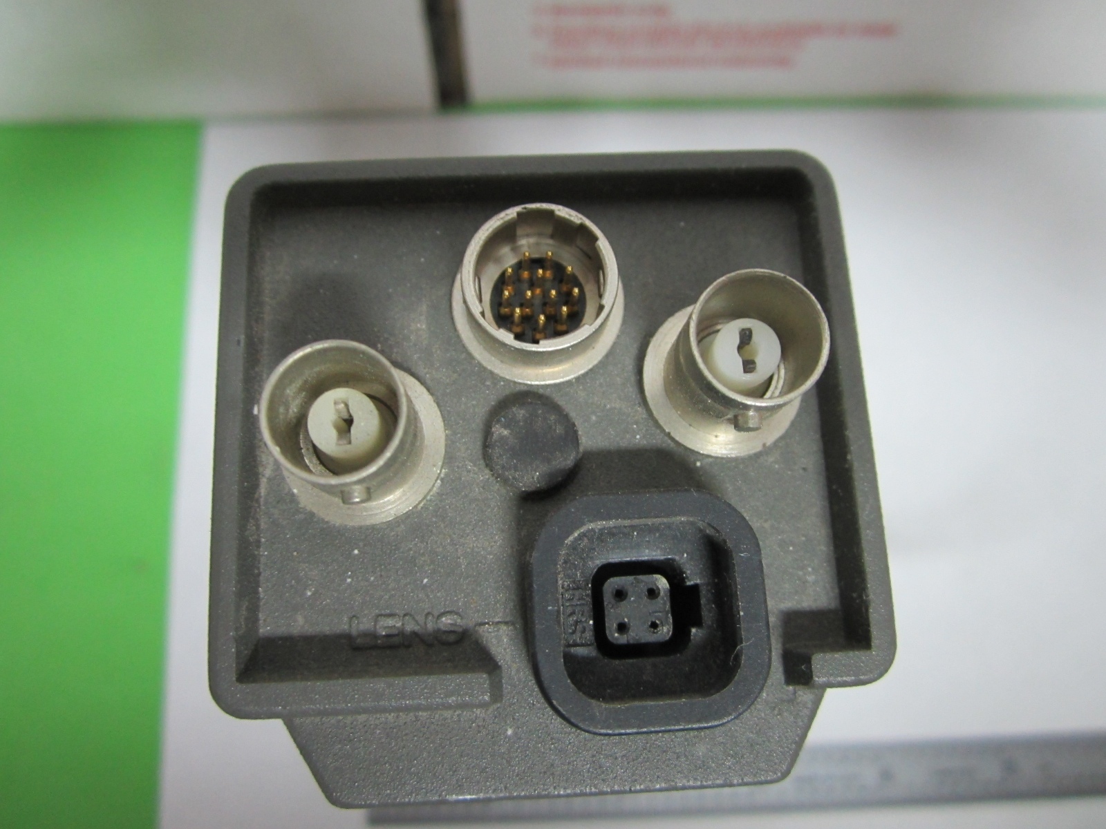 Microscope Inspection Caméra Vidéo Ccd sony SSC-D5 Optiques Comme Est ...