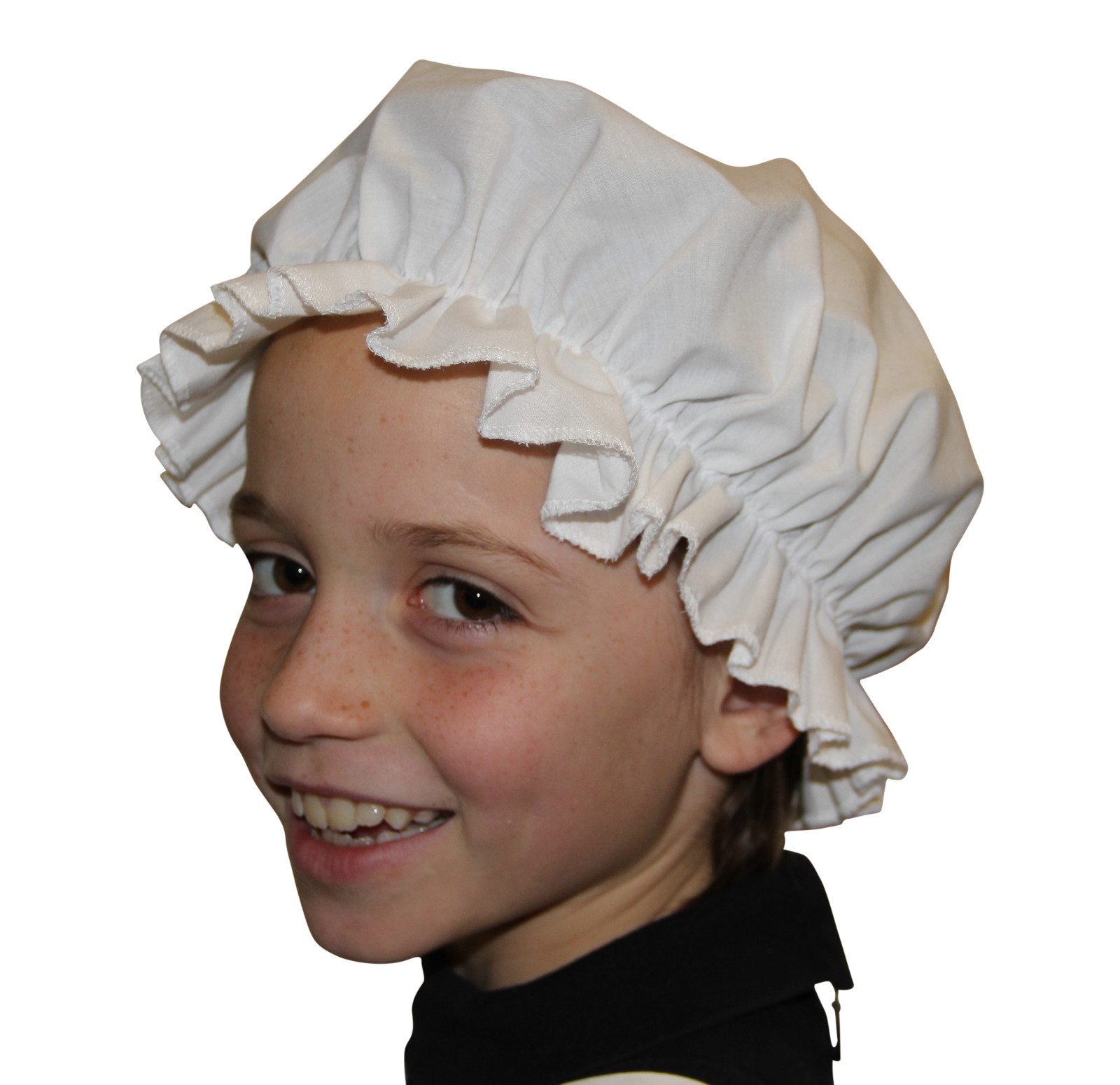 Childrens White Victorian Maids Apron & Mop Hat Victorian Edwardian ...