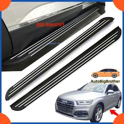 Fits for Audi Q5 2018 2019 2020 2021 Running Board Side Step Pedals Bar ...