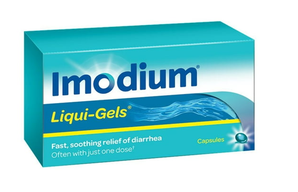 Imodium Diarrhea Relief, Liqui-Gels 60 Capsules Fresh from Canada ...