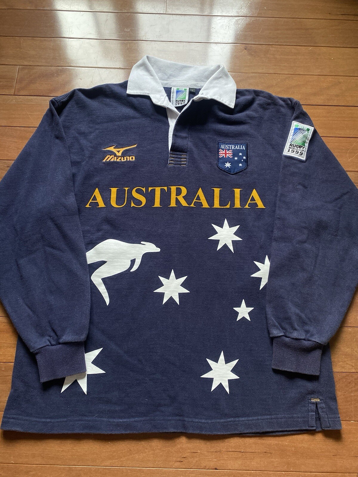 Rare Vintage 1999 Australia Rugby World Cup Rugby Shi… - Gem