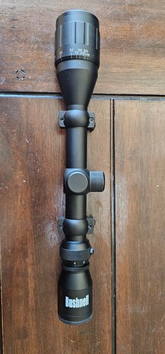 BUSHNELL 4-12X40 SHARPSHOOTER SCOPE & RINGS MULTI-X RETICLE (BUS764124 ...