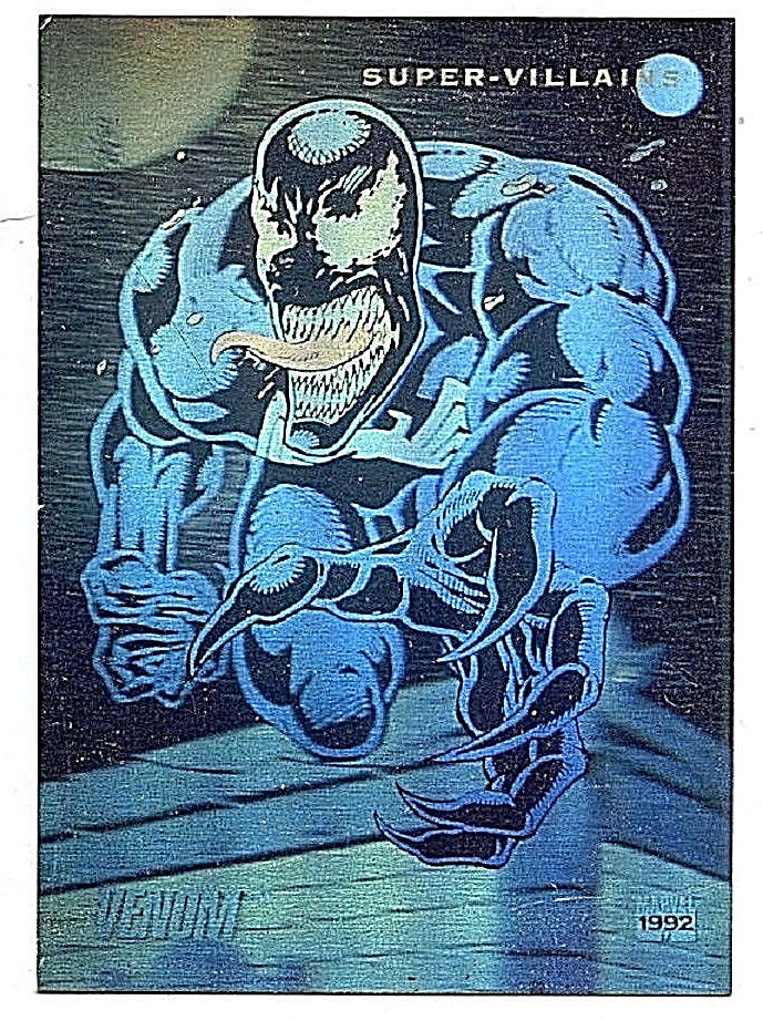 Venom Spider-man 2X Hologram Promo Card Marvel Comics Advance Comics ...