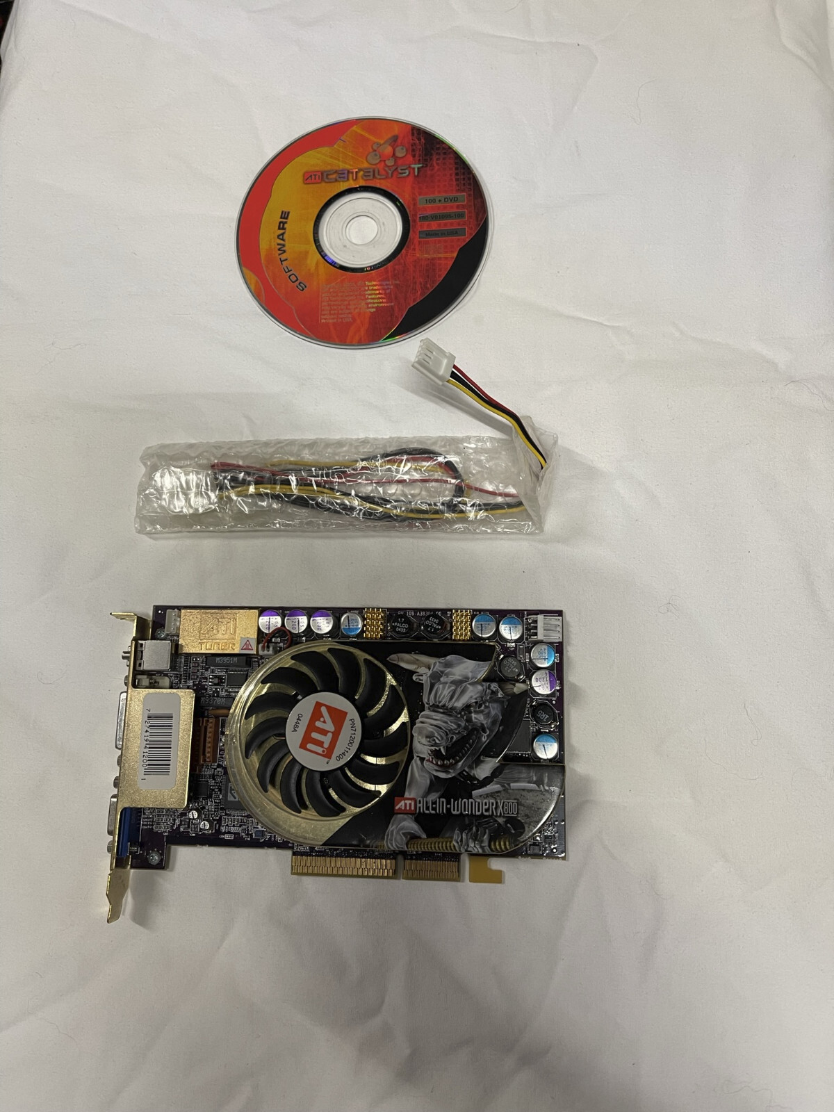 ATI All-In-Wonder X800 XT X800XT 256MB GDDR3 AGP 4X 8X Video Graphics ...