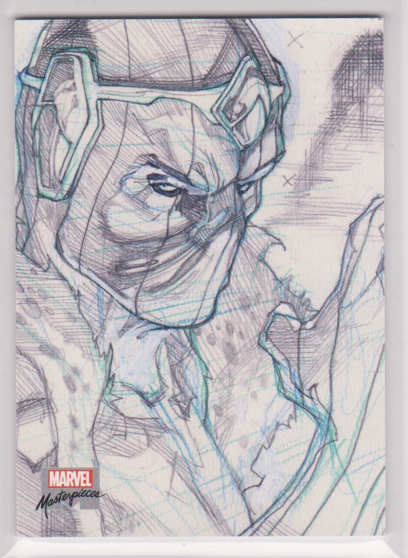 RARE - BARON ZEMO Preliminary Art Card #PA50 2018 Marvel Masterpieces ...