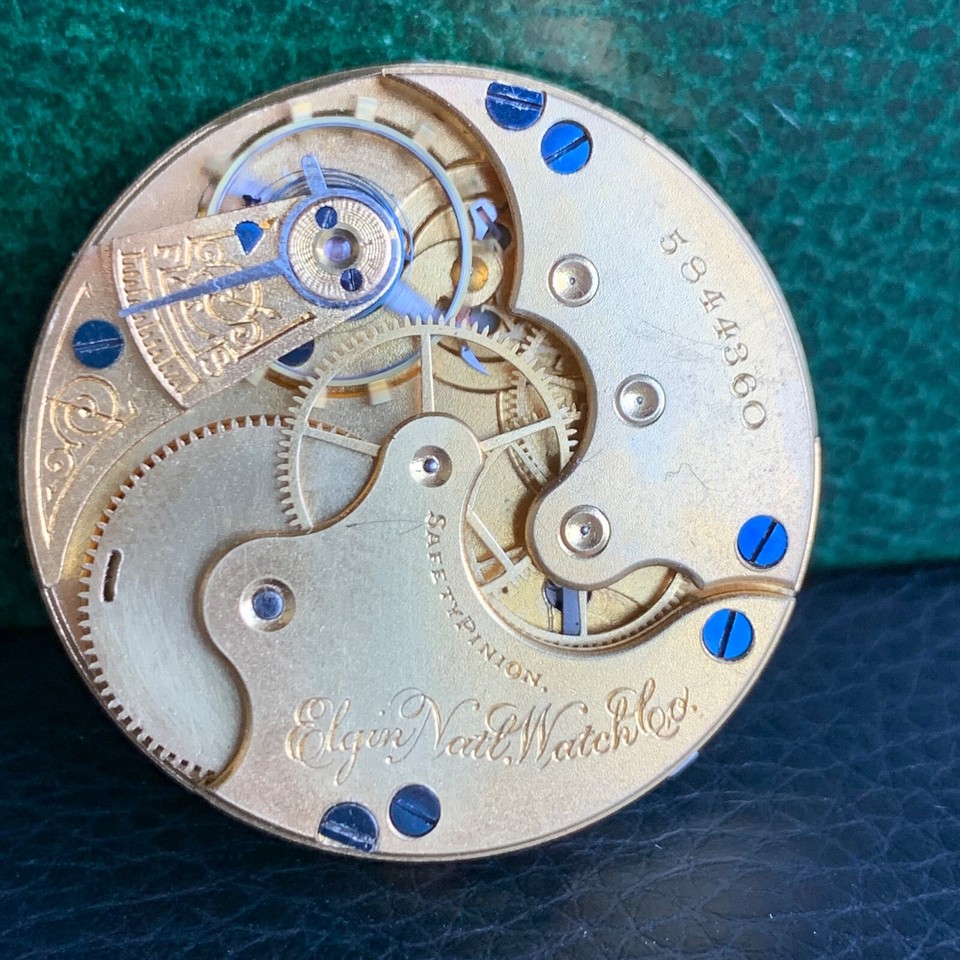 Elgin Grade 117 6S 7J Hunter Case Pocket Watch Movement Runs | eBay