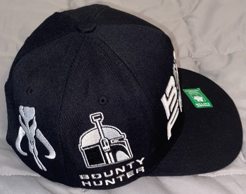 Star Wars Mandalorian Boba Fett Mythosaur Snapback Flat Bill Hat Cap | eBay