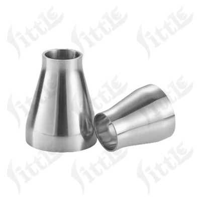 Stainless Steel Cone Reducer Adapter OD Welded Joint Exhaust pipe Φ19 ...
